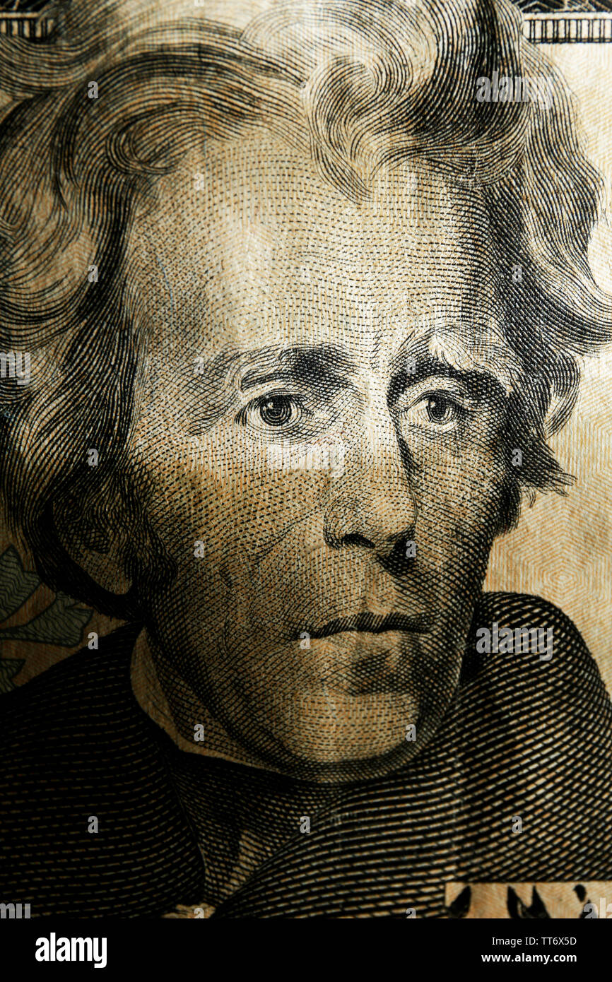 Dollar face close-up Stock Photo - Alamy