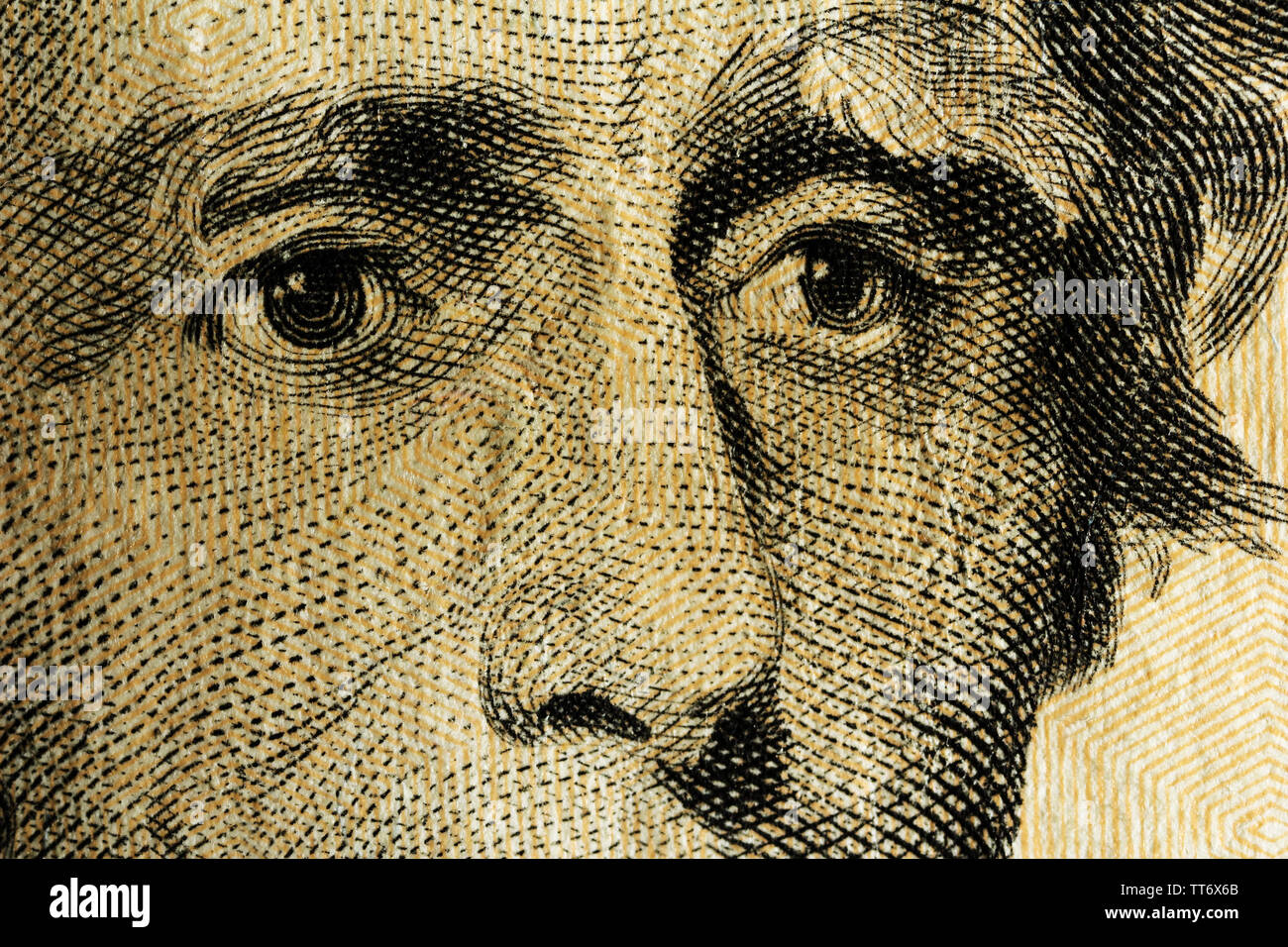 Andrew jackson face banknote hi-res stock photography and images - Alamy