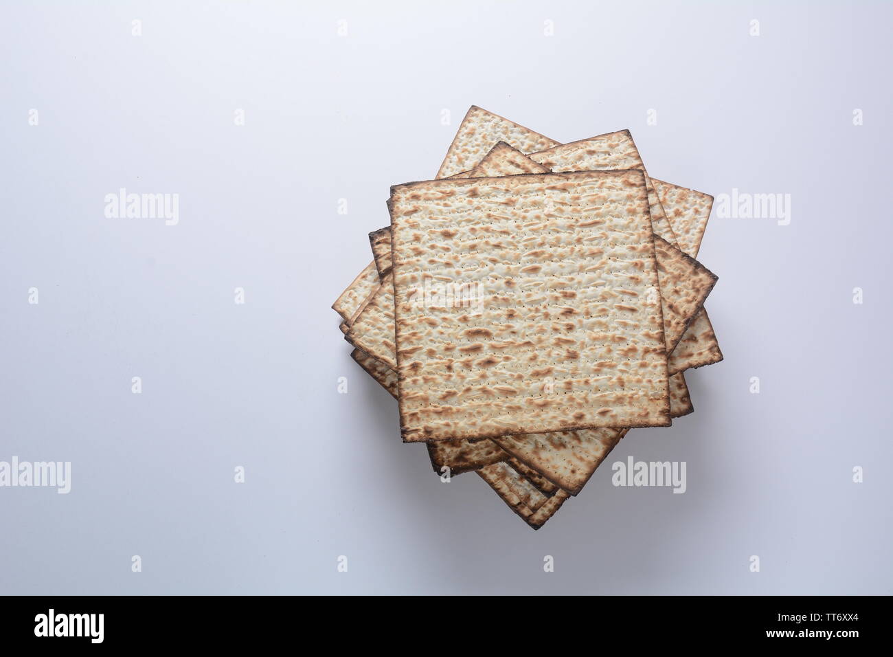 Matzah Jewish Passover bread an unleavened flatbread that is part of ...