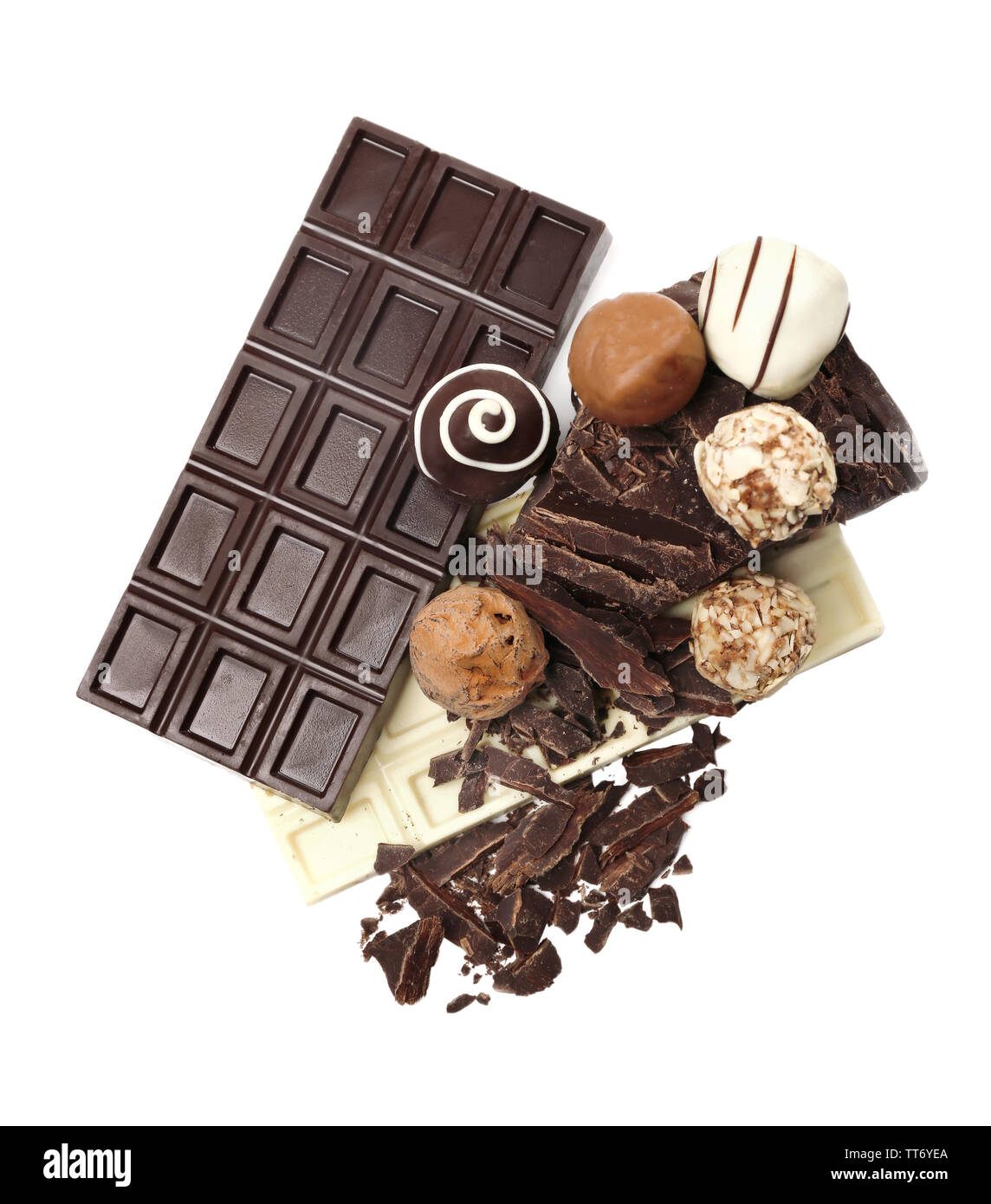 Different chocolates hi-res stock photography and images - Alamy