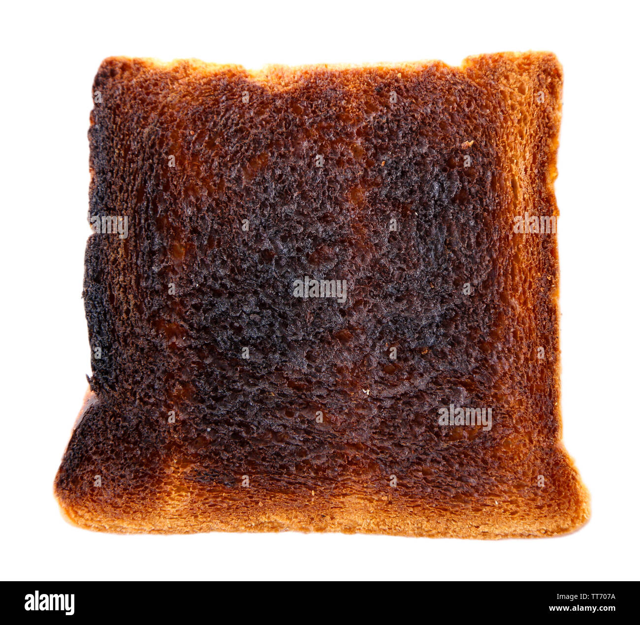 Burnt loaf of bread Cut Out Stock Images & Pictures - Alamy