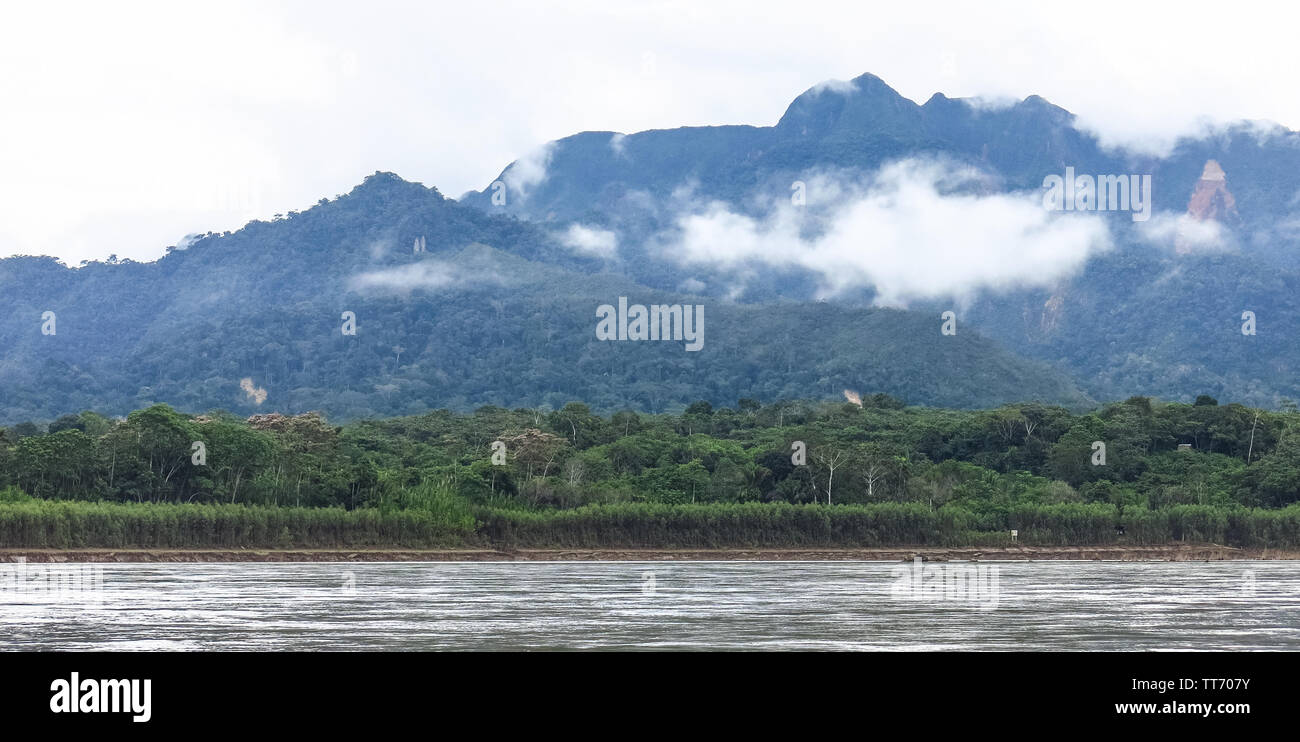 Boat madidi river madidi national park hi-res stock photography and ...
