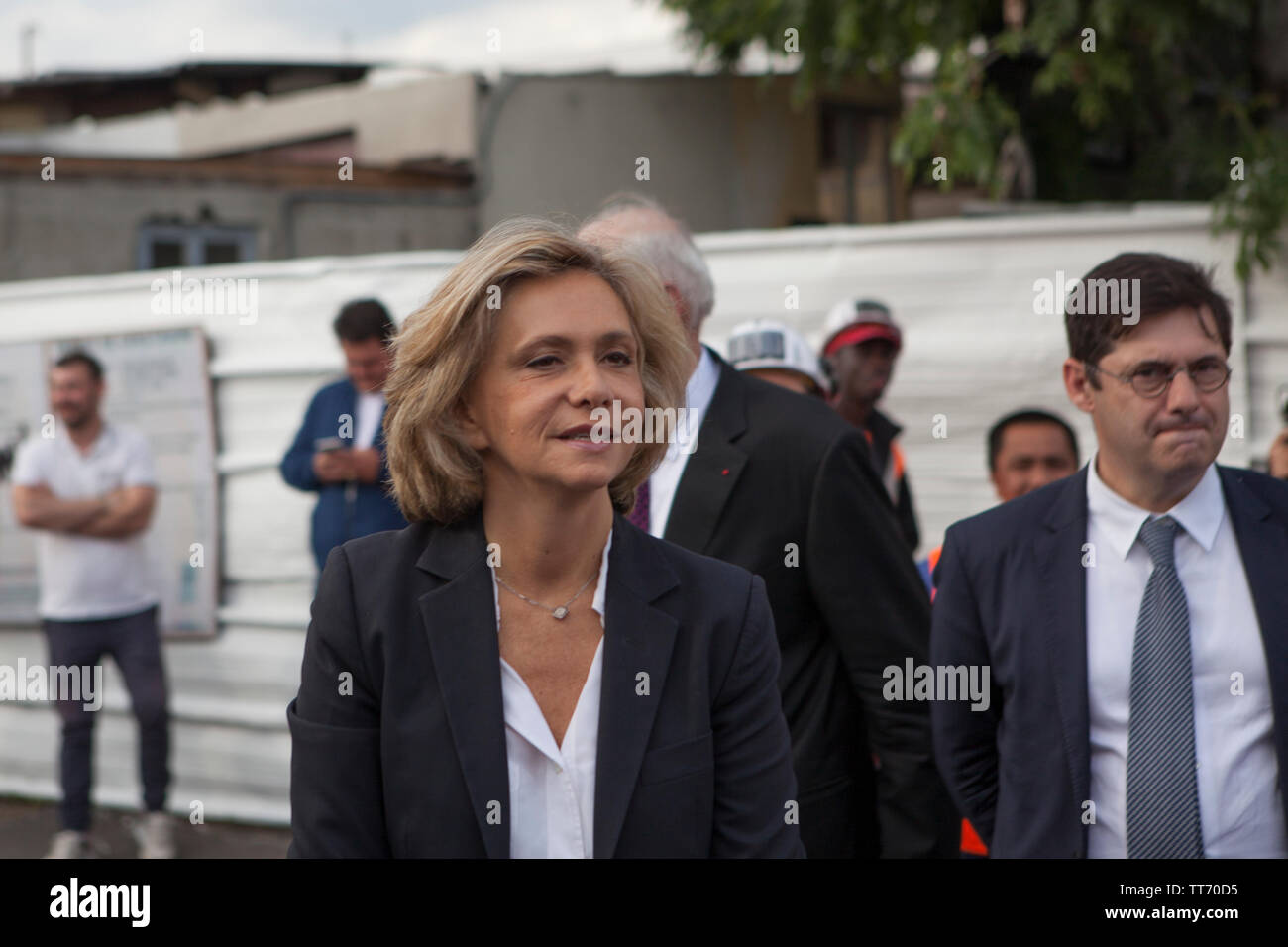 20190614 - Romainville, FRANCE : during the Inauguration of the T1 ...