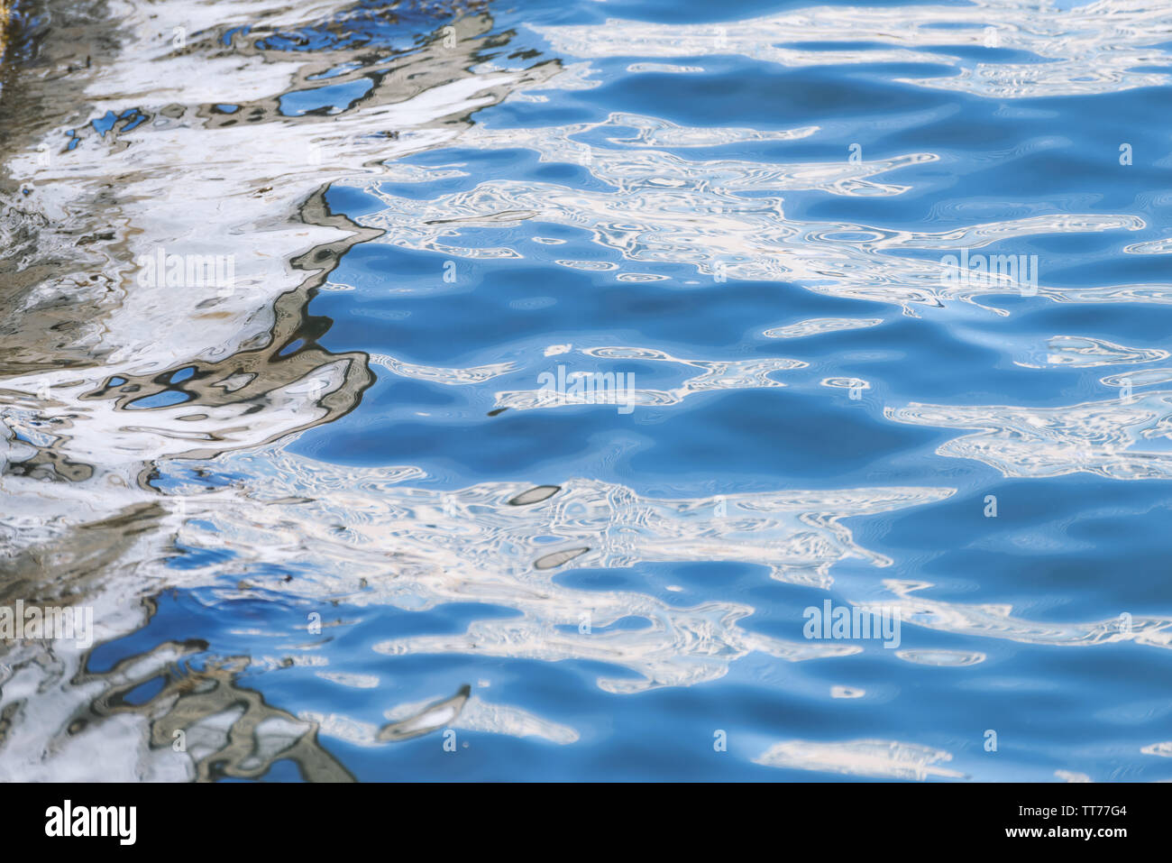 Sea surface as natural background, color toned Stock Photo - Alamy