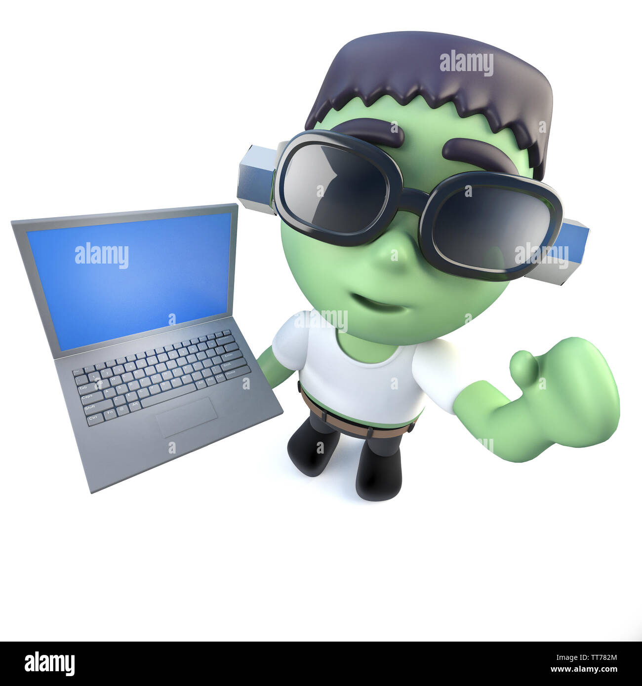 A cartoon frankenstein monster hi-res stock photography and images - Alamy