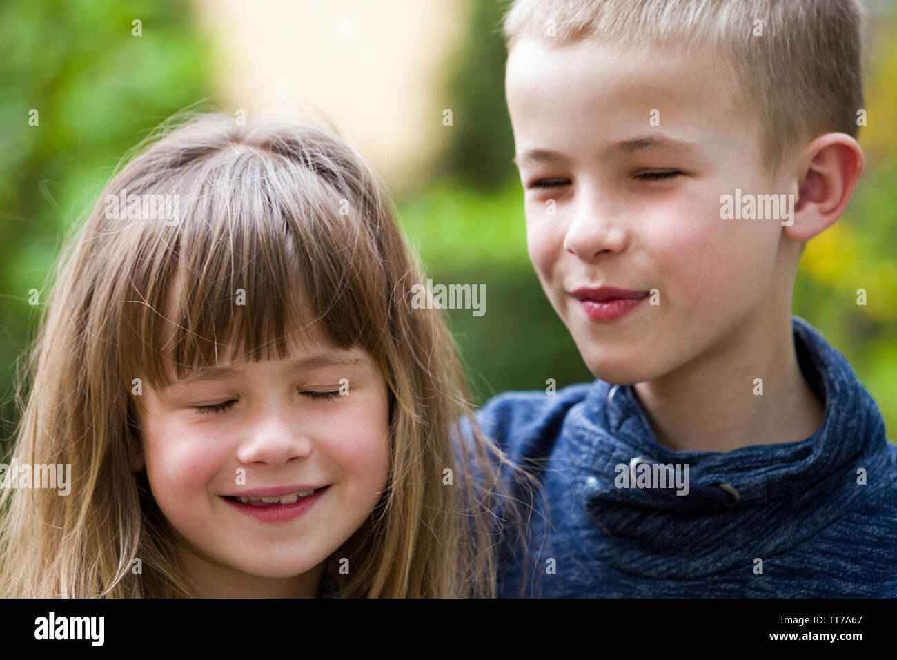 Fair haired children hi-res stock photography and images - Alamy
