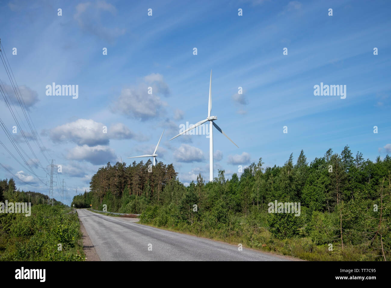 Finland wind farm hi-res stock photography and images - Alamy