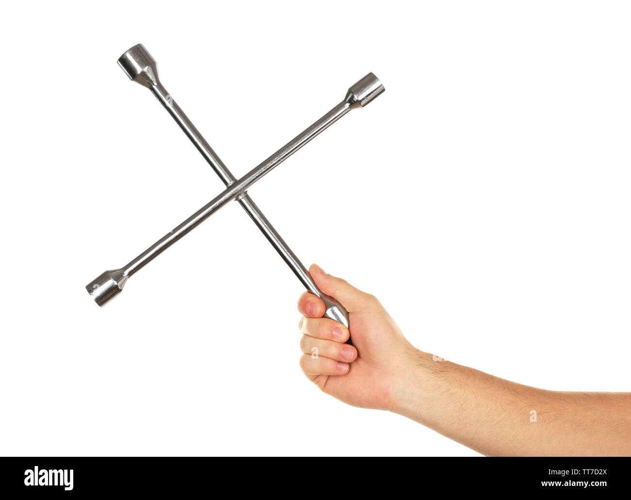 Cross wheel wrench hi-res stock photography and images - Alamy