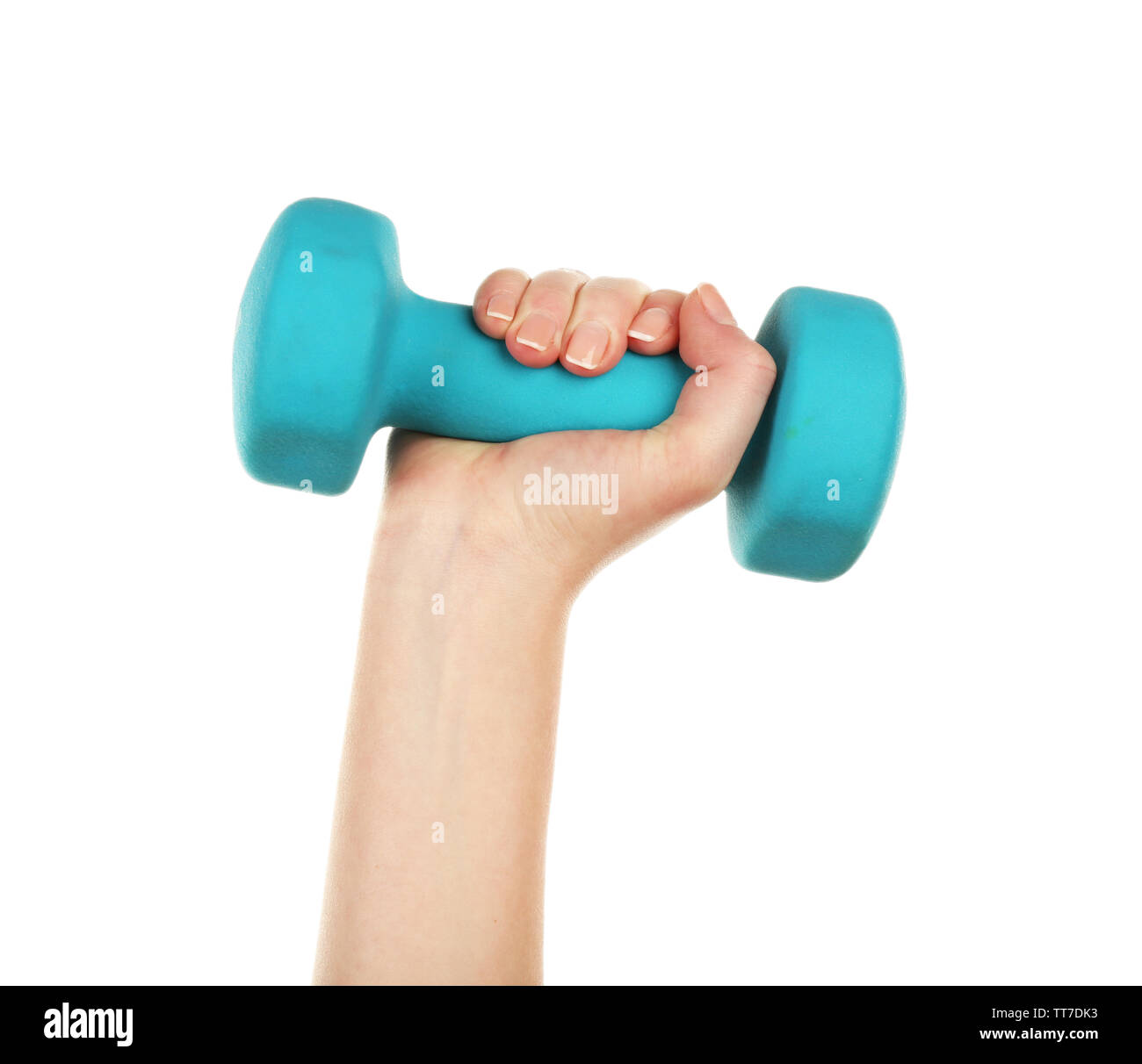 Fingers dumbbell Cut Out Stock Images & Pictures - Alamy