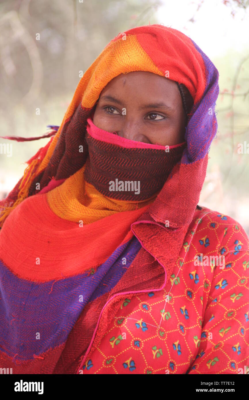 Native people in Tchad, Sahara Desert, Central Africa Stock Photo - Alamy