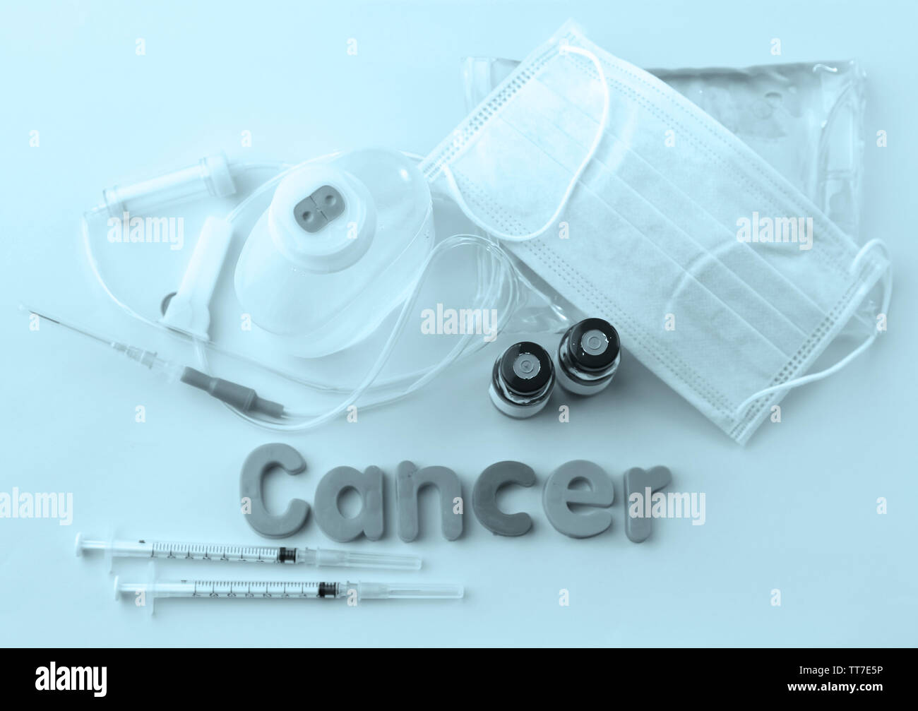 Medicines with word Cancer on colorful background Stock Photo - Alamy