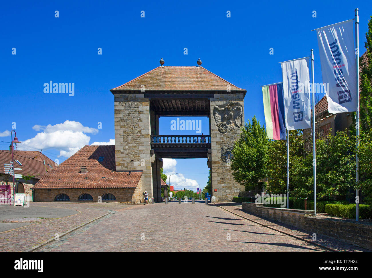 The german wine gate hi-res stock photography and images - Alamy