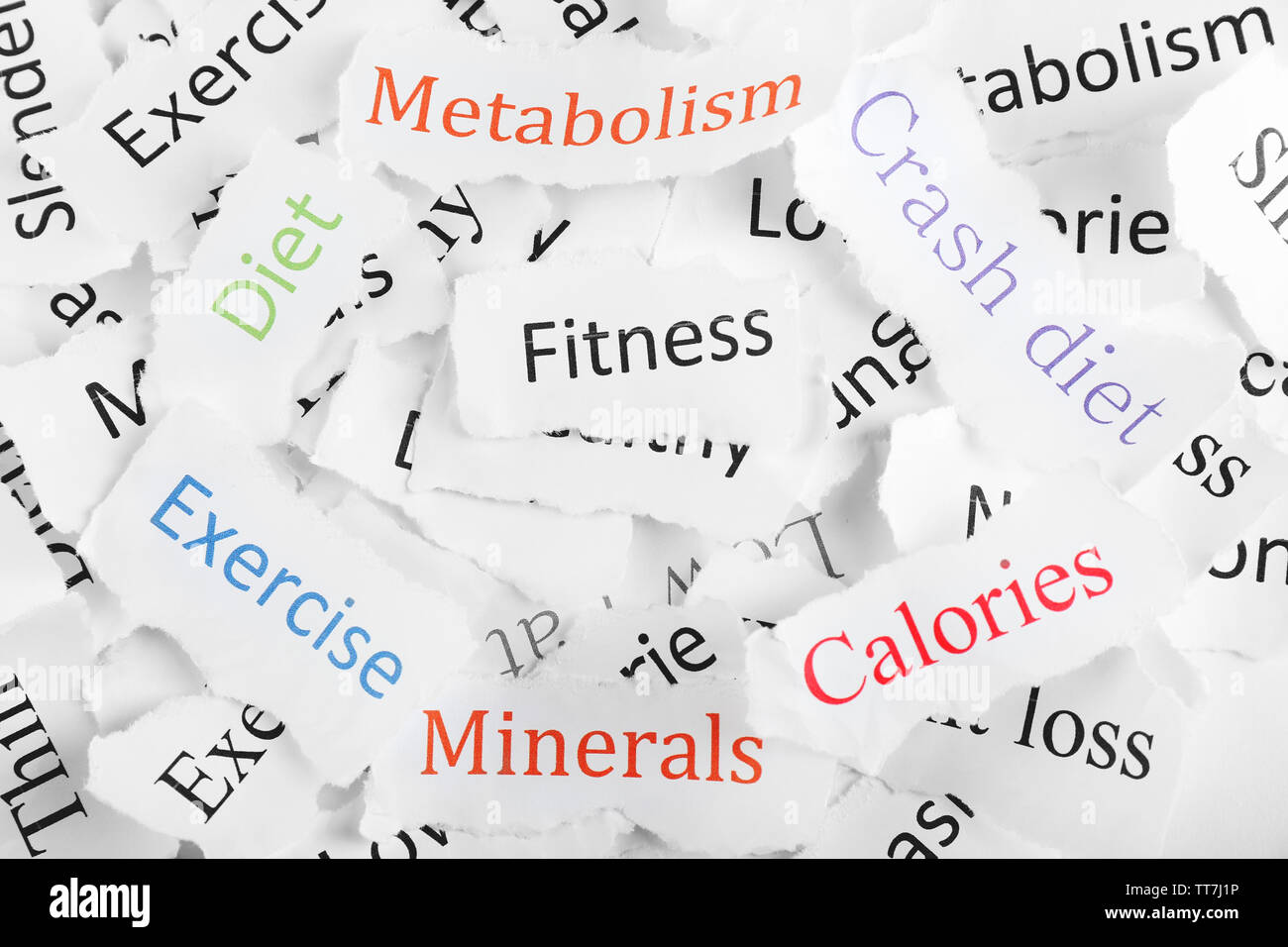 Many words letter illustration hi-res stock photography and images - Alamy