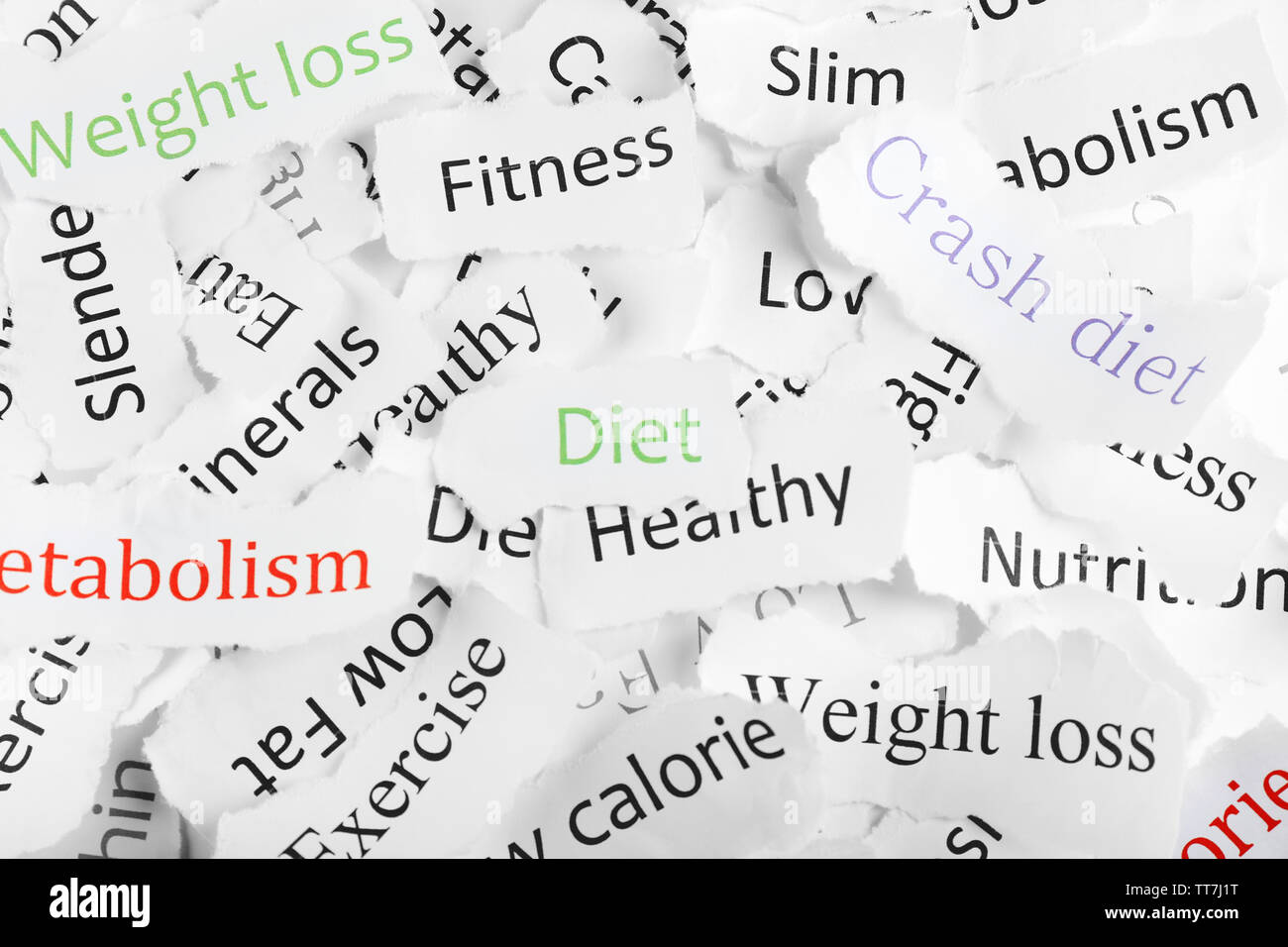 Many words letter illustration hi-res stock photography and images - Alamy