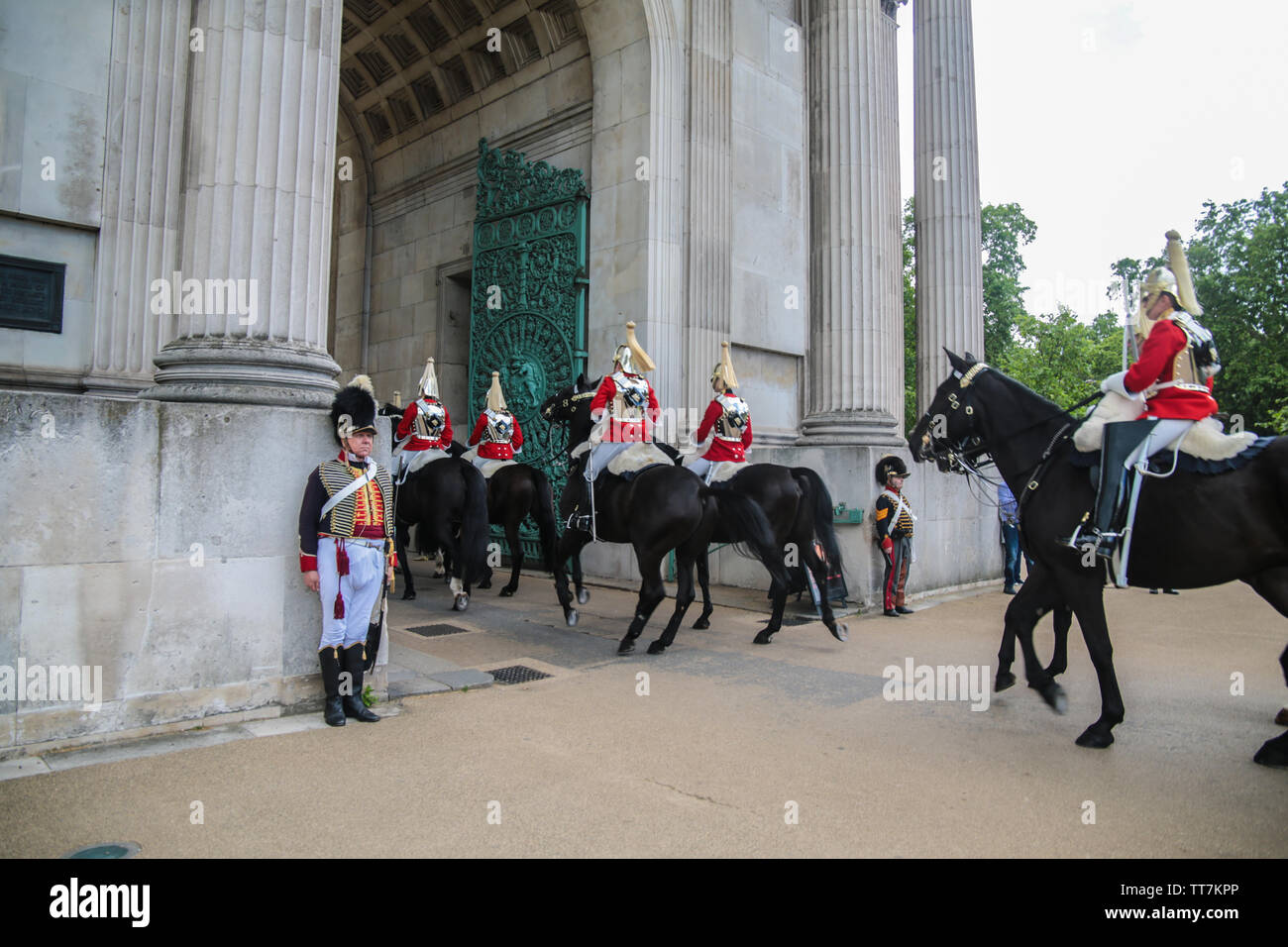 London, UK. 15th June, 2019. The Battle of Waterloo was fought on ...