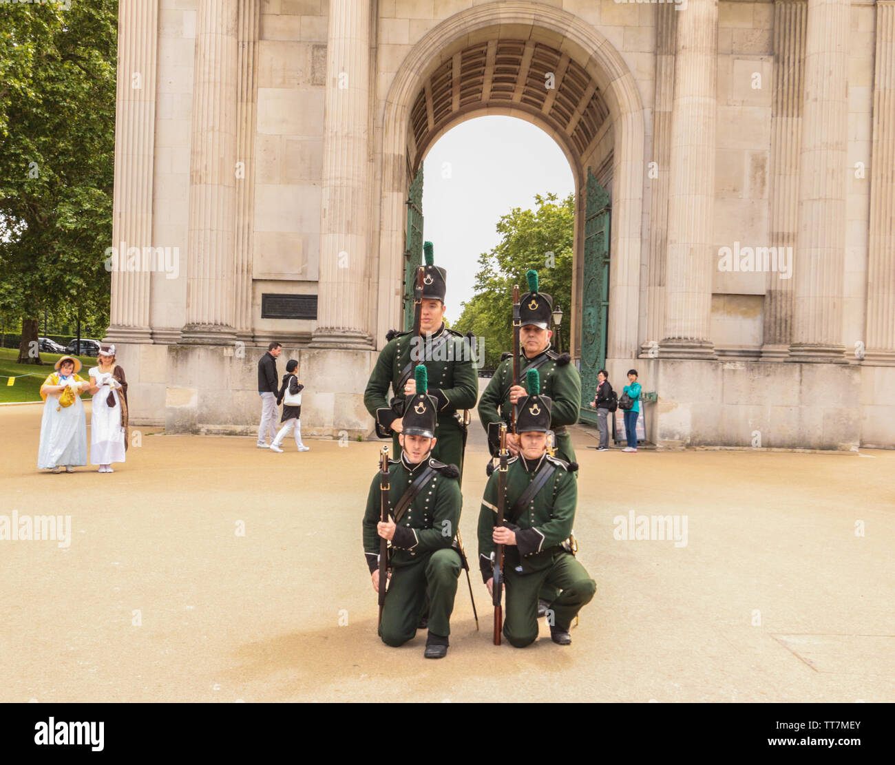 London, UK. 15th June, 2019. The Battle of Waterloo was fought on ...