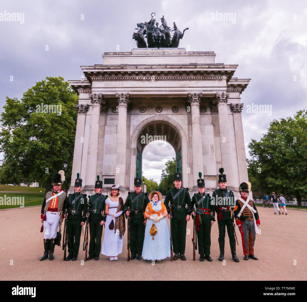 London, UK. 15th June, 2019. The Battle of Waterloo was fought on ...
