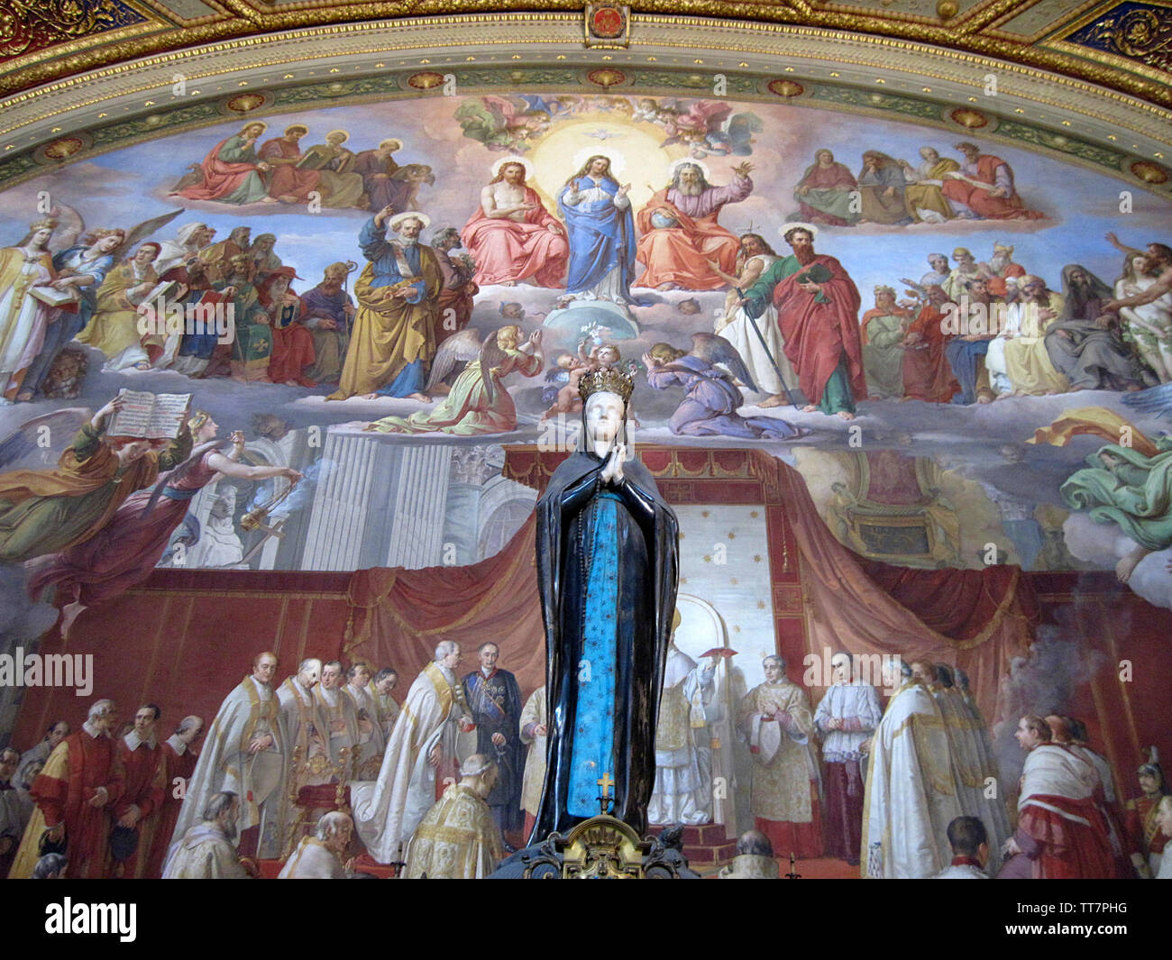 Jesus and god vatican museum hi-res stock photography and images - Alamy
