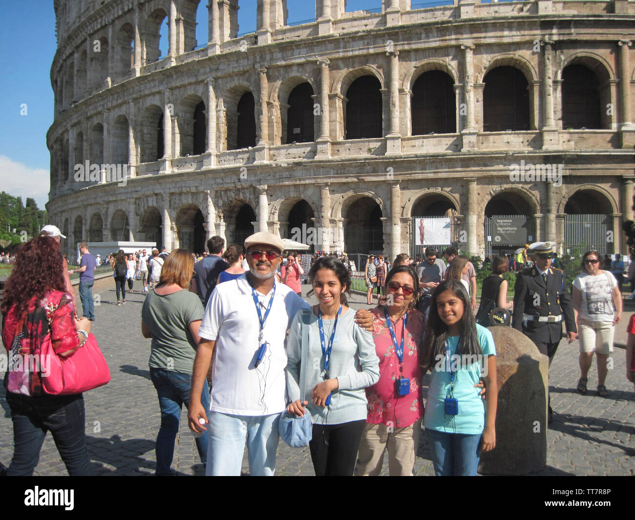 Family Exploring Rome High Resolution Stock Photography and Images - Alamy