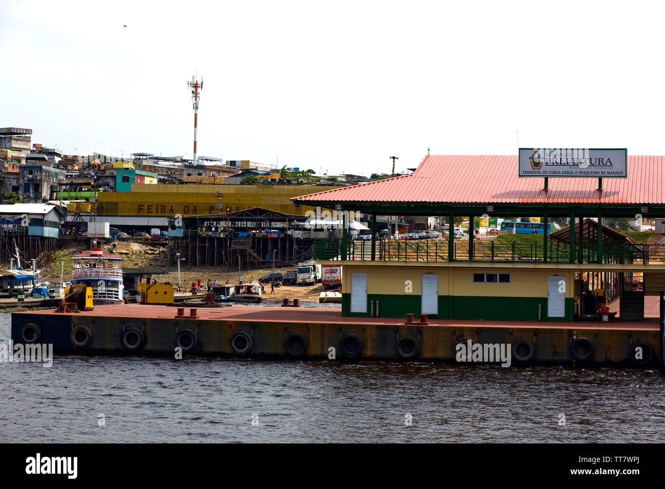 Terminal of Small Loads, Amazônia, Manaus, Amazonas, Brazil Stock Photo ...