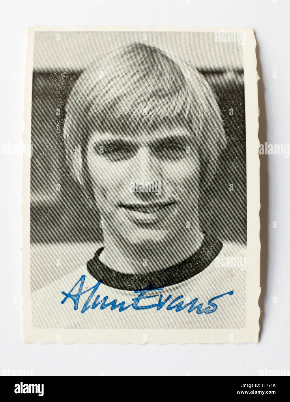 World Cup Squad 1970s Photo Souvenir - Alun Evans Stock Photo - Alamy
