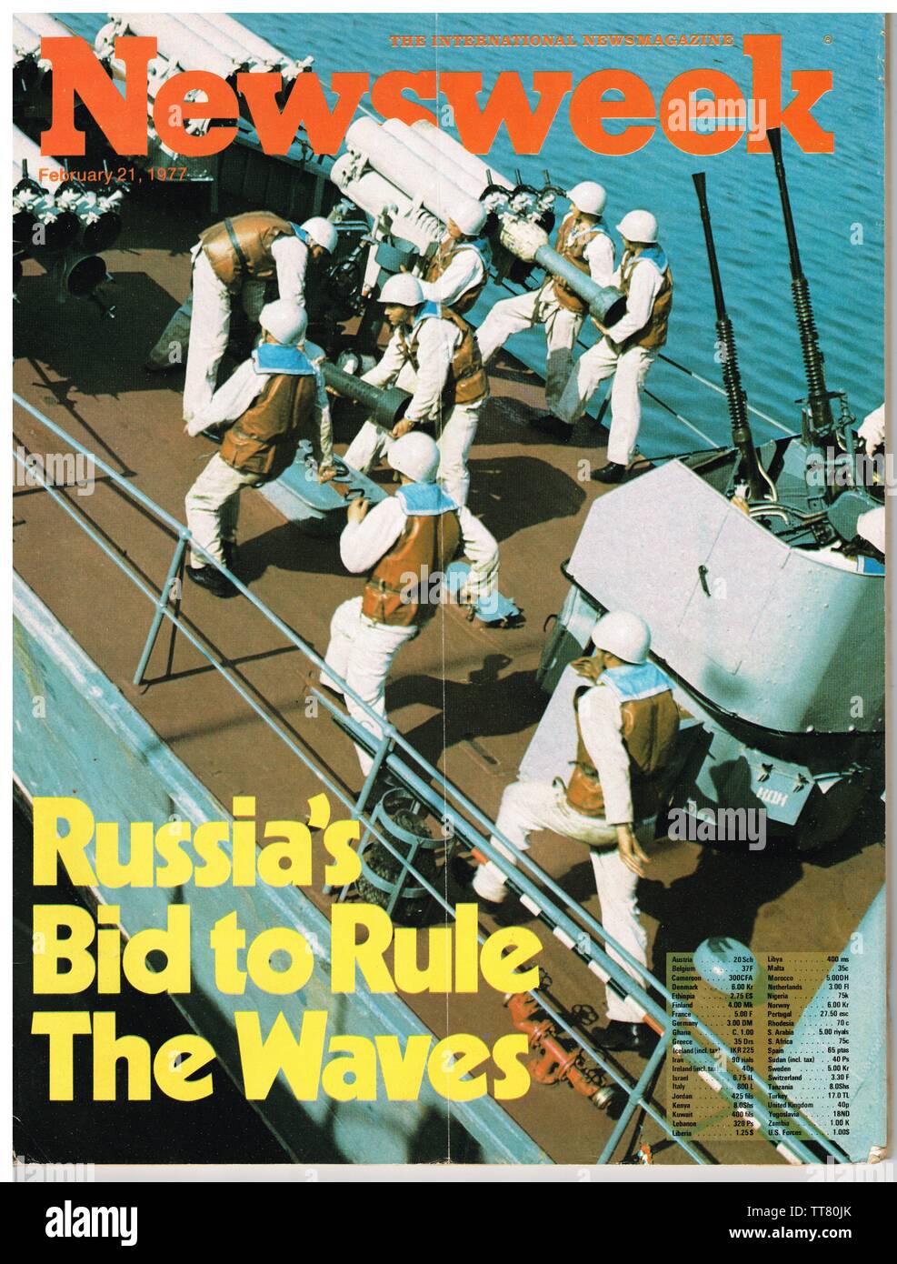 Old Newsweek Cover High Resolution Stock Photography and Images - Alamy