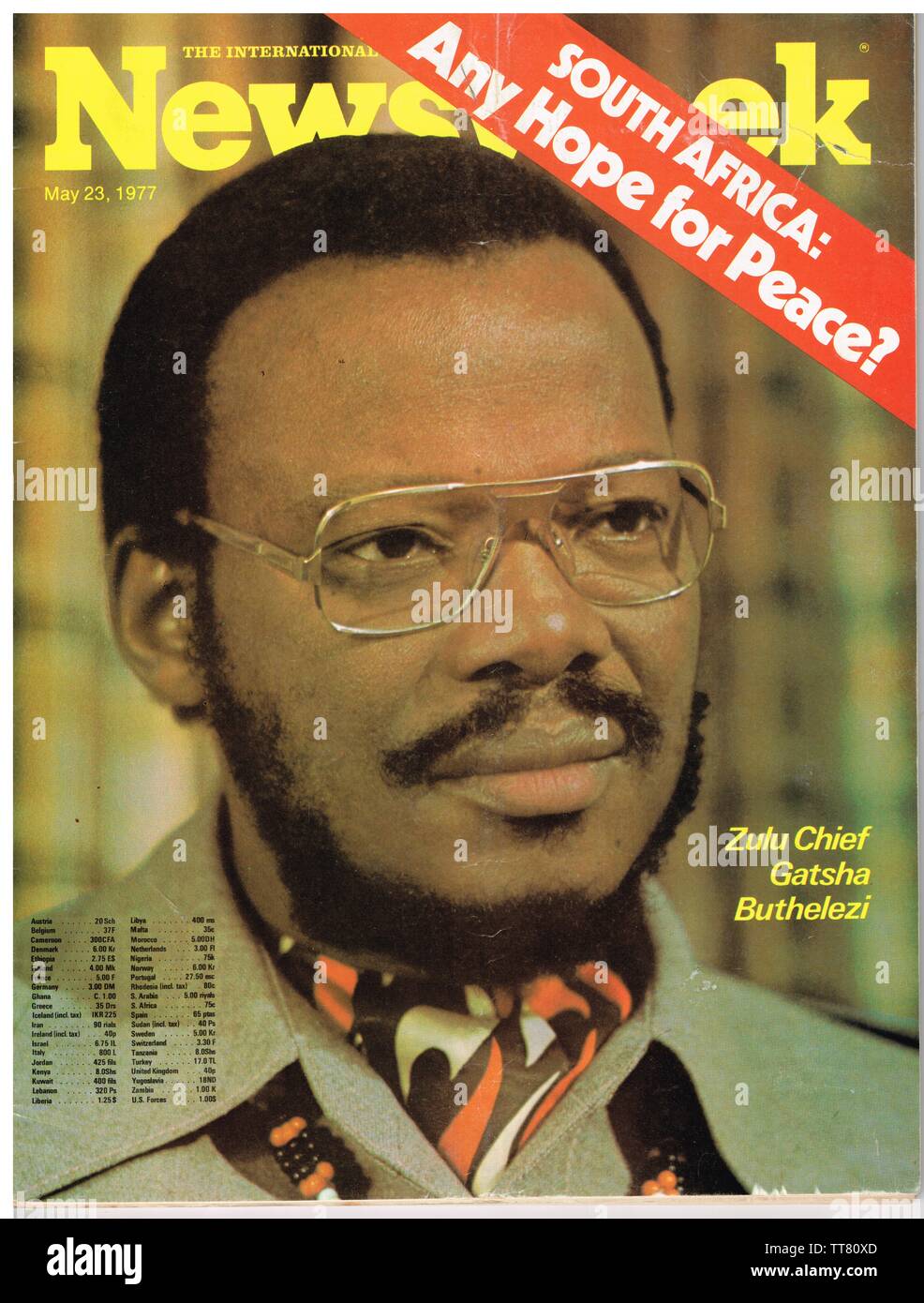 Newsweek magazine cover hi-res stock photography and images - Alamy