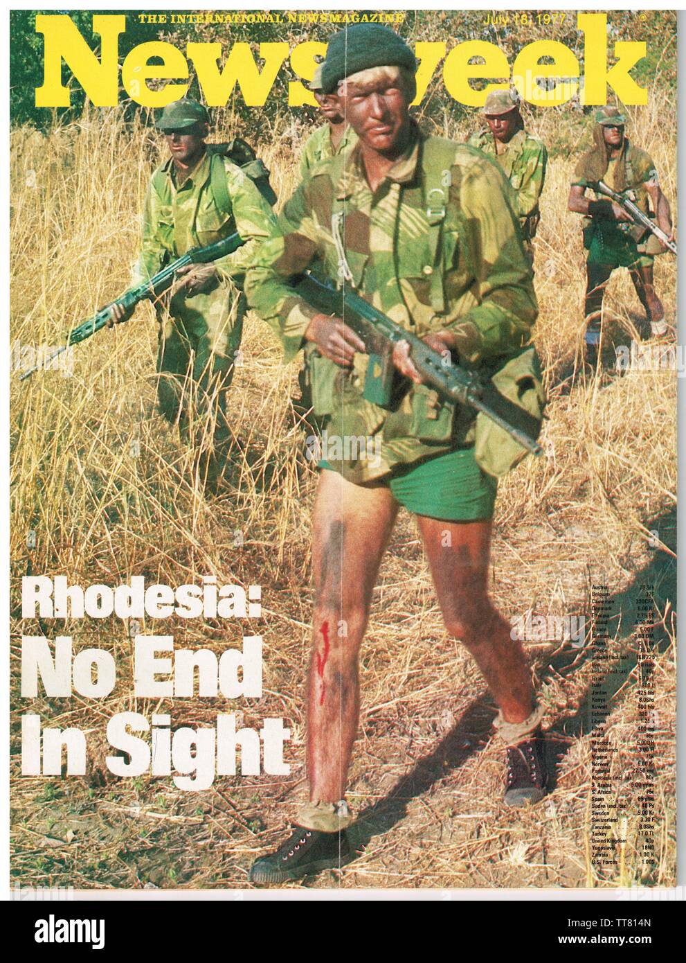 Rhodesia war hi-res stock photography and images - Alamy