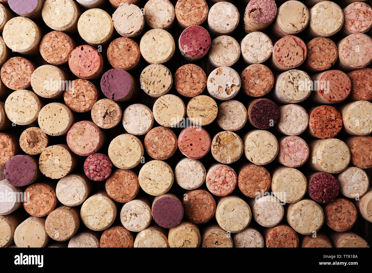 Wine corks close up Stock Photo - Alamy