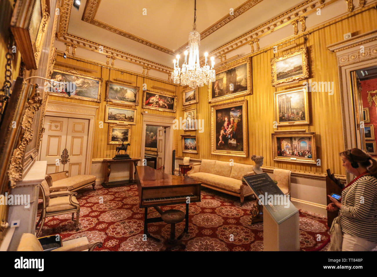 London, UK. 15th June, 2019. Part of the original Robert Adam house ...