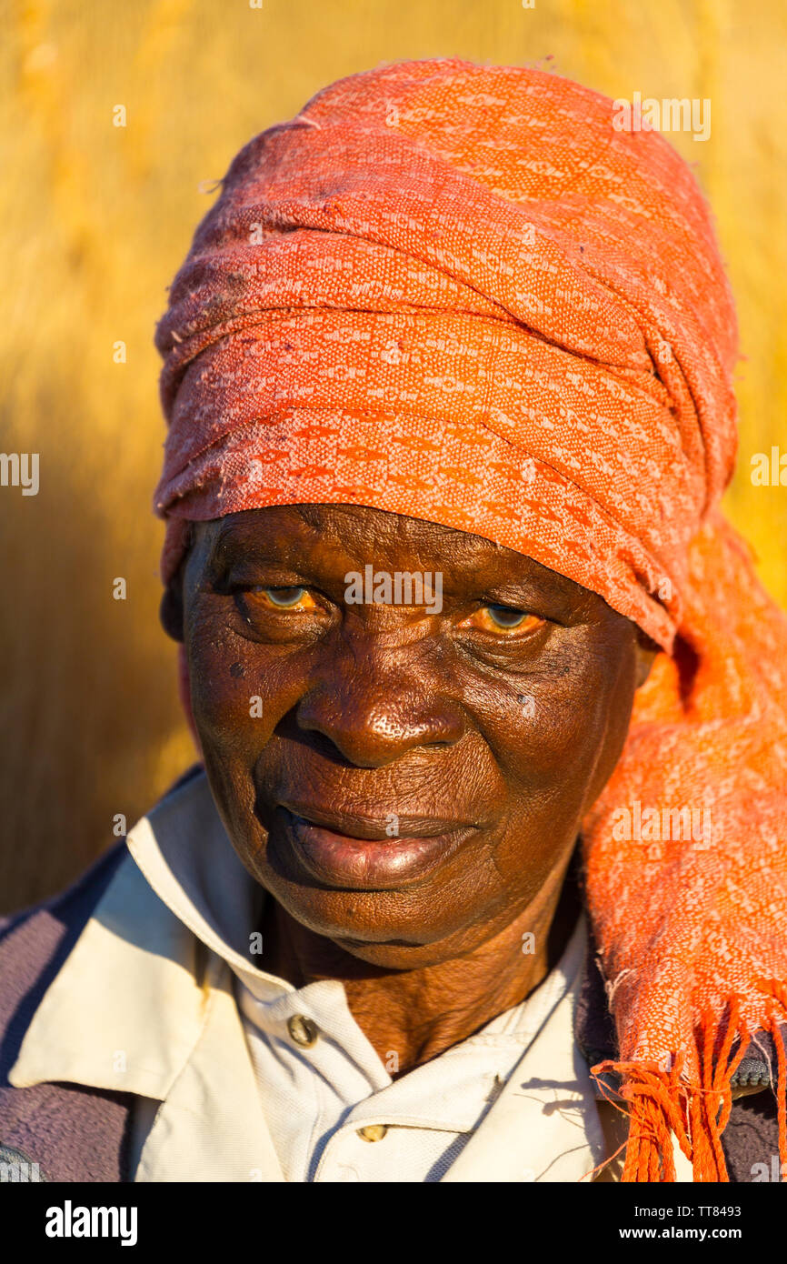 Okavango people, Okavango Delta, Botswana, Africa Stock Photo - Alamy