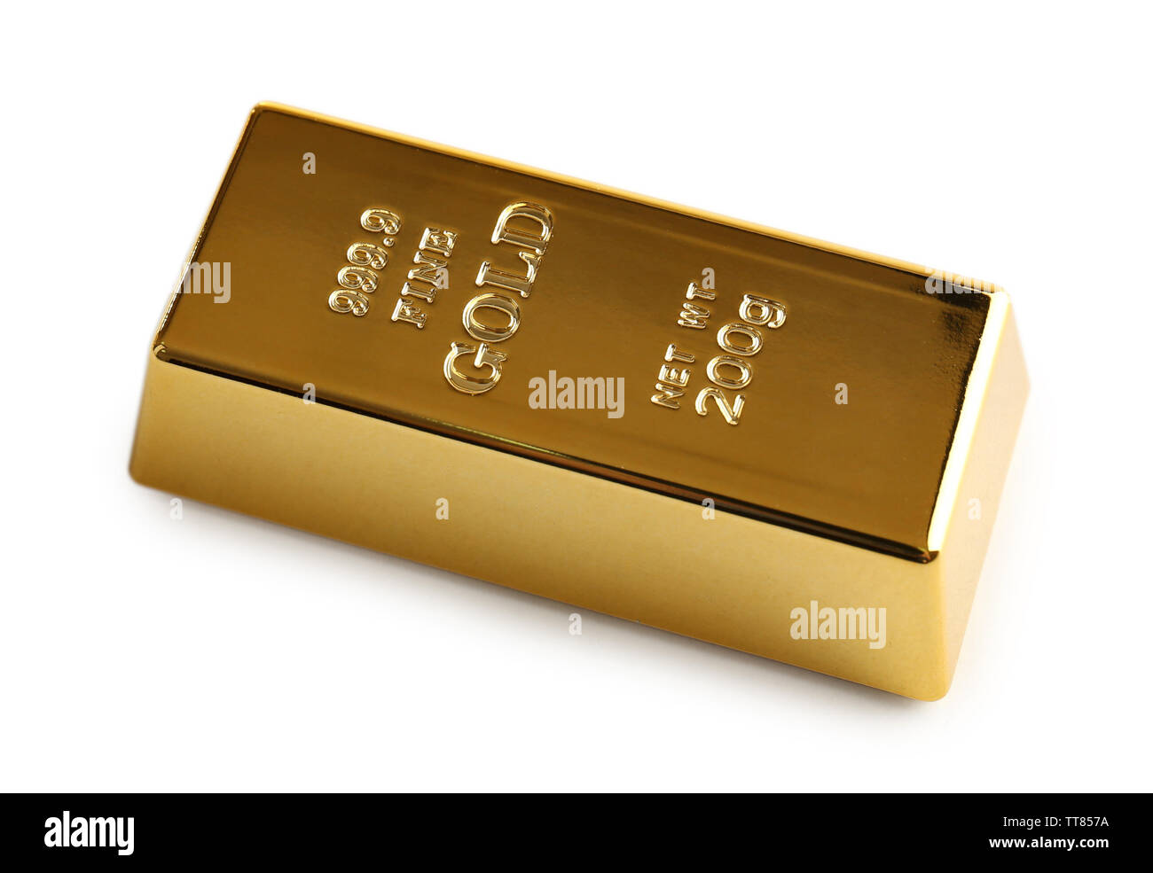 Gold Bar Isolated High Resolution Stock Photography and Images - Alamy