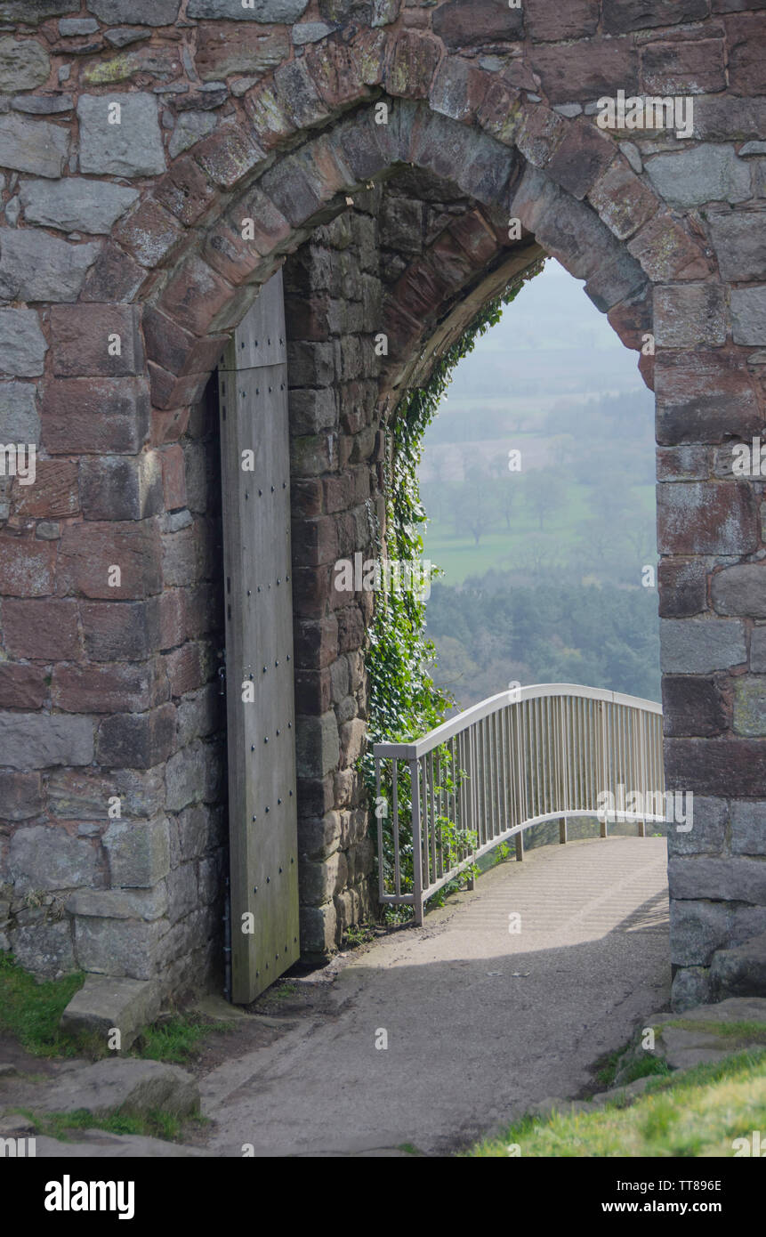 Beeston Castle, Cheshire, England, UK Stock Photo - Alamy