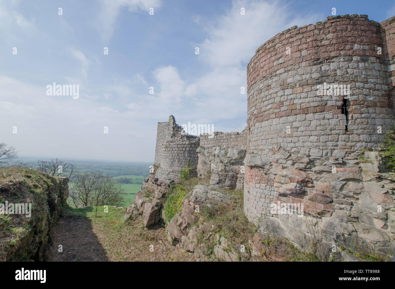 Beeston Castle, Cheshire, England, UK Stock Photo - Alamy