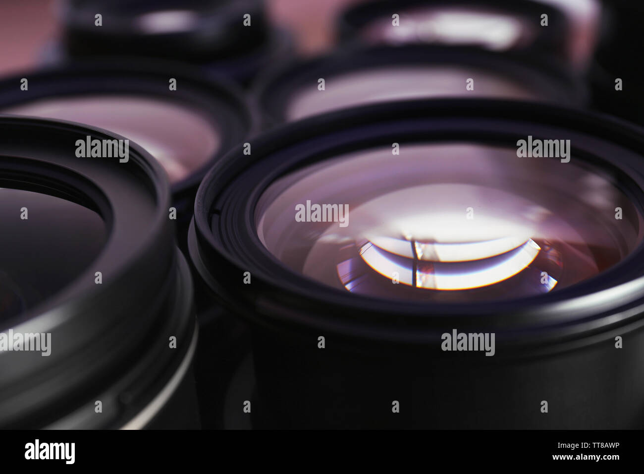 Modern camera lenses hi-res stock photography and images - Alamy