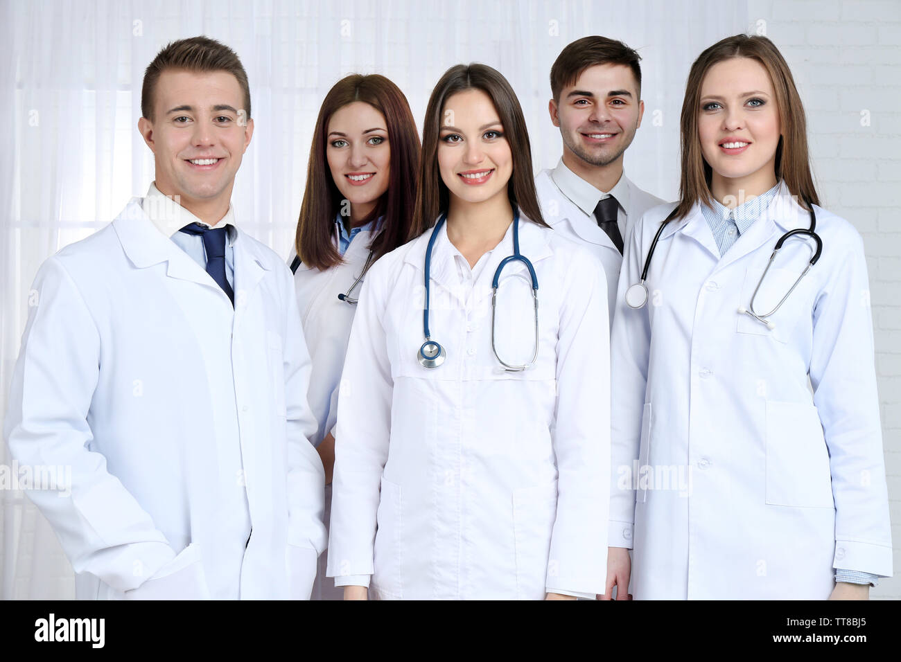 Medical workers in hospital Stock Photo - Alamy