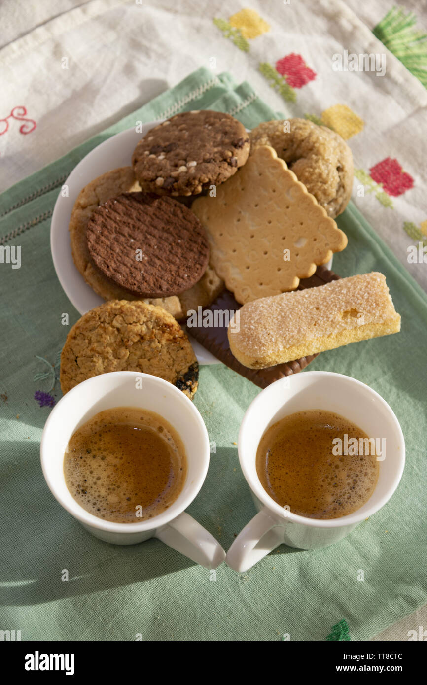 Biscuits and coffee hi-res stock photography and images - Alamy