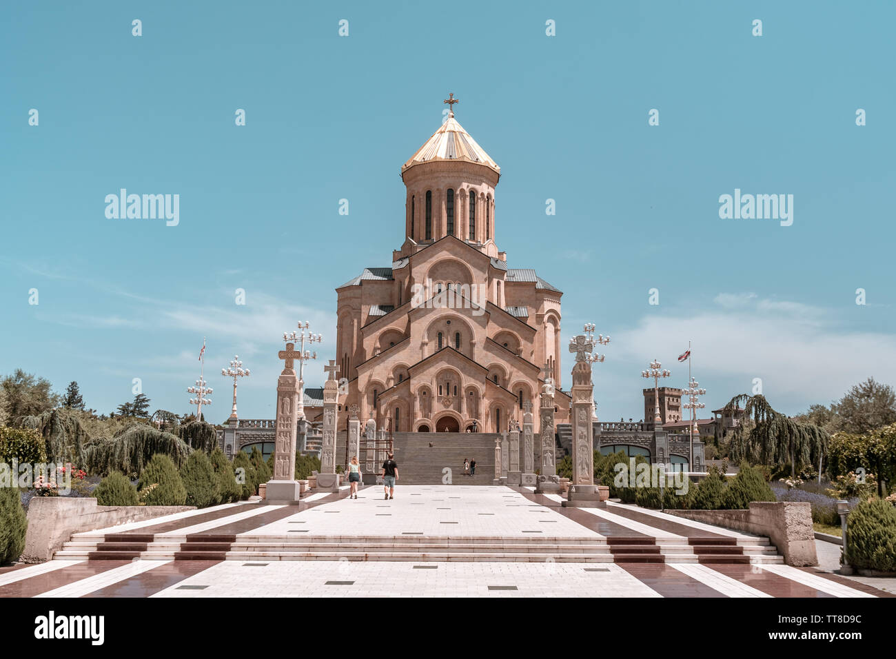 Holy Trinity Cathedral of Tbilisi (Sameba) - the main cathedral of the ...