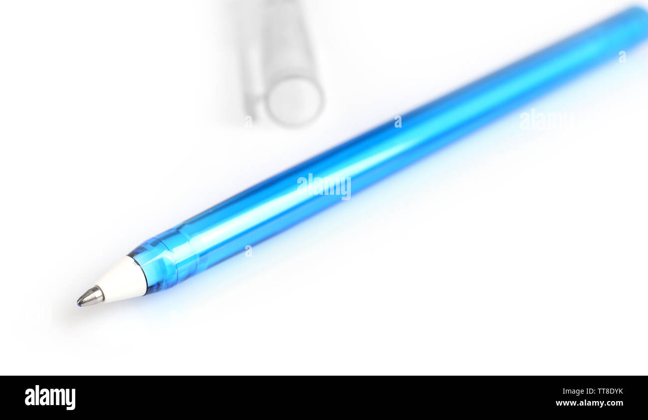 Pen isolated on white Stock Photo - Alamy