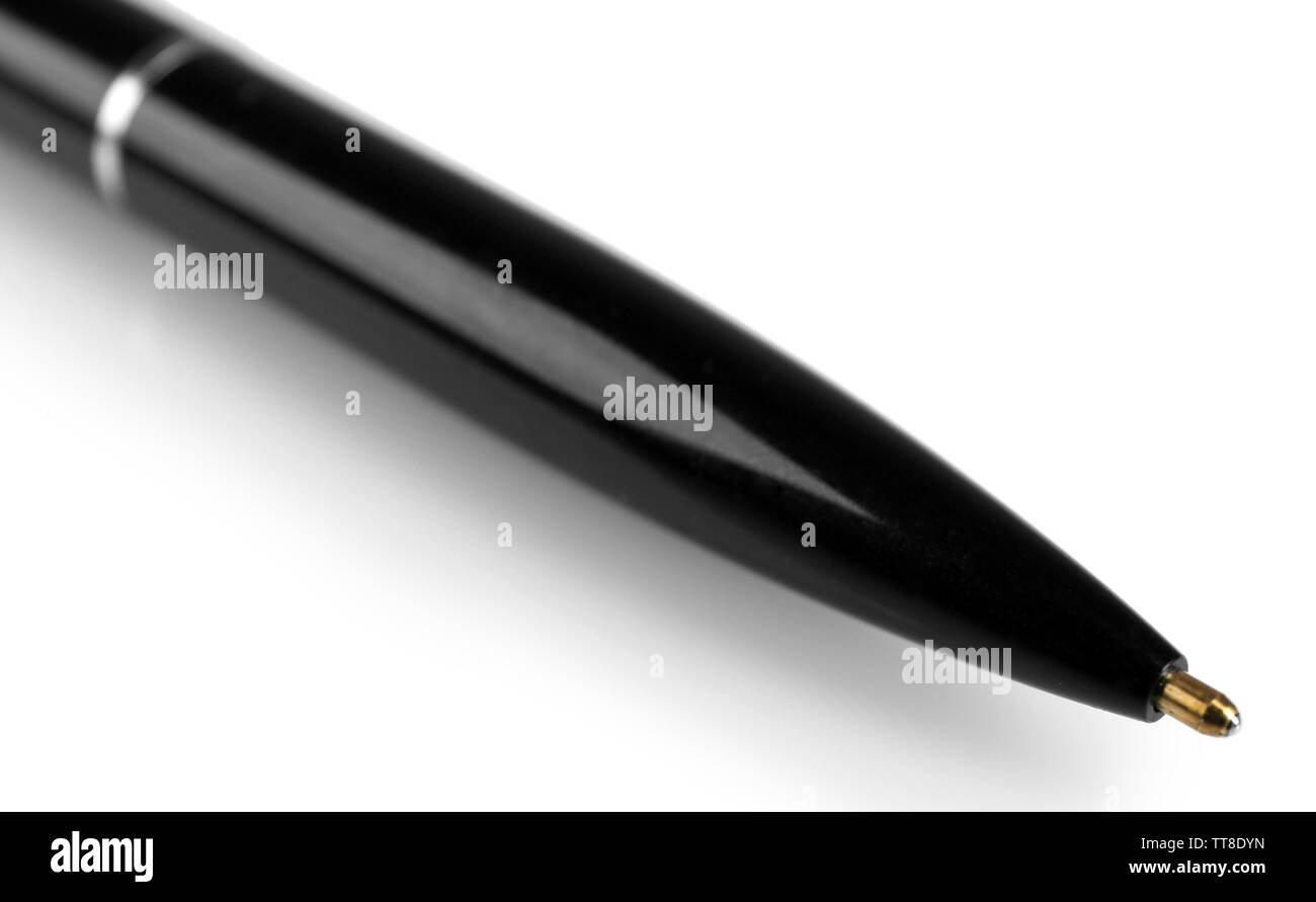 Pen isolated on white Stock Photo - Alamy