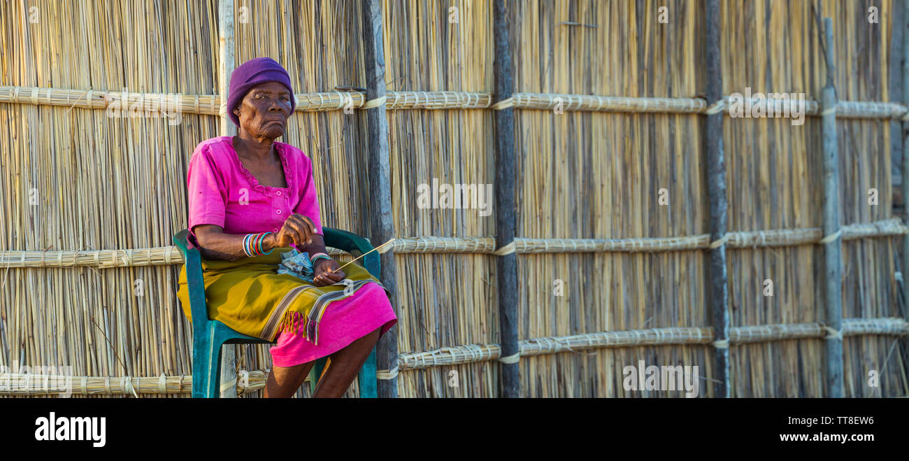 Okavango people, Okavango Delta, Botswana, Africa Stock Photo - Alamy
