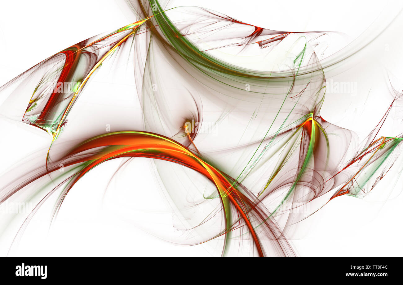 Color of waving smoke in the abstract background. Illustration wave ...