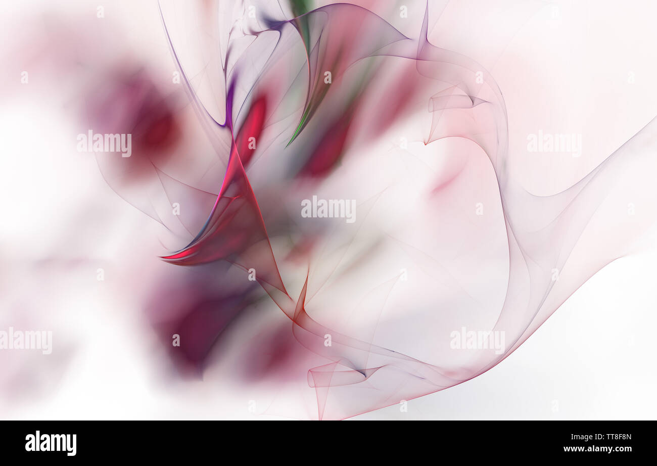 Color of waving smoke in the abstract background. Illustration wave ...