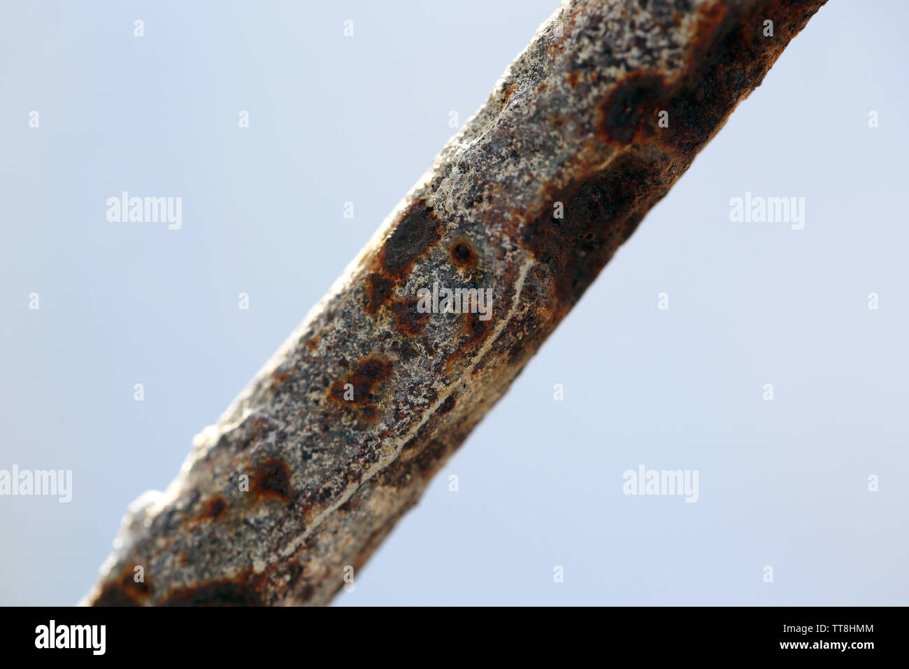 Rusty iron rod iron pipe hi-res stock photography and images - Alamy