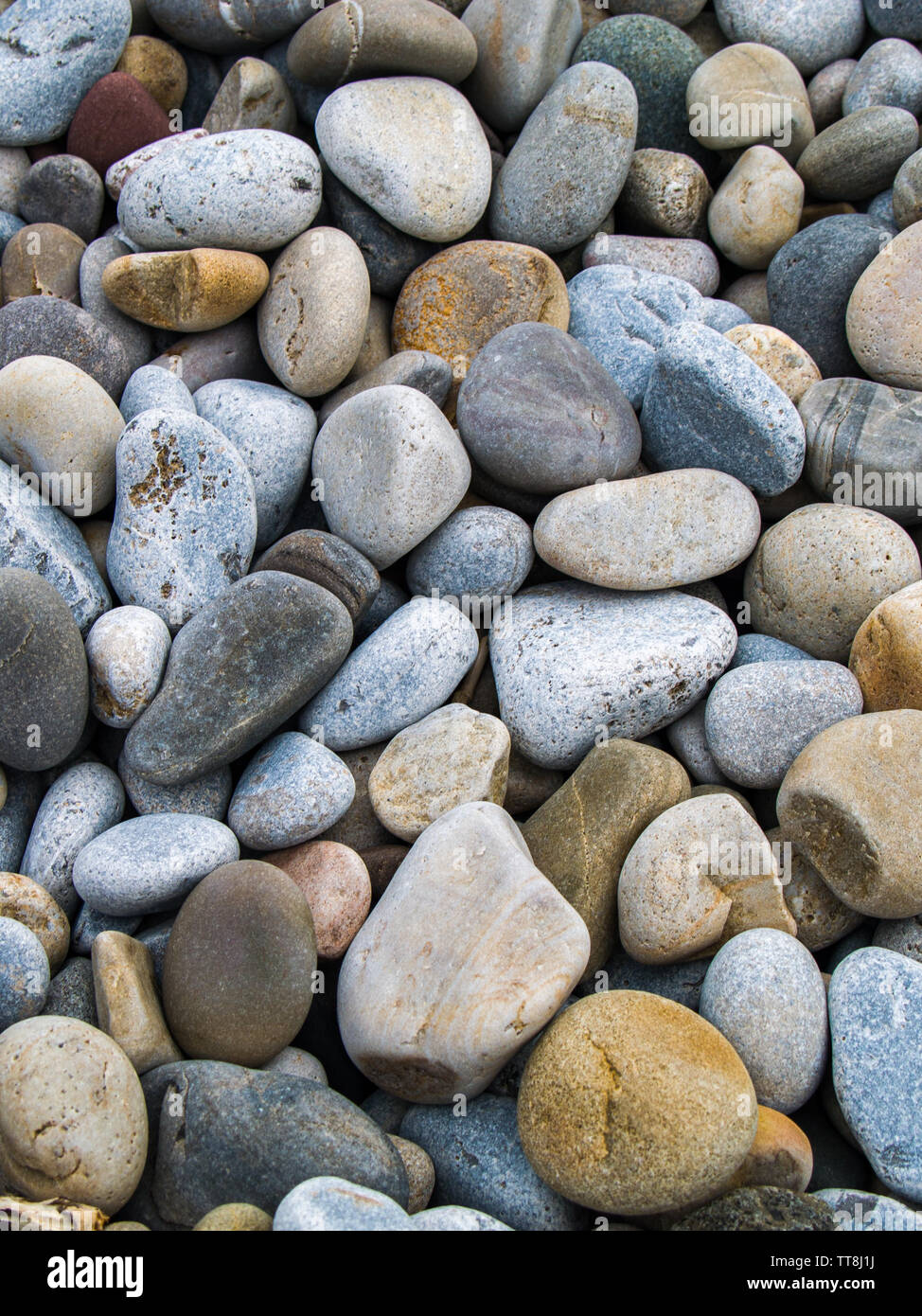 Multi coloured pebbles hi-res stock photography and images - Alamy