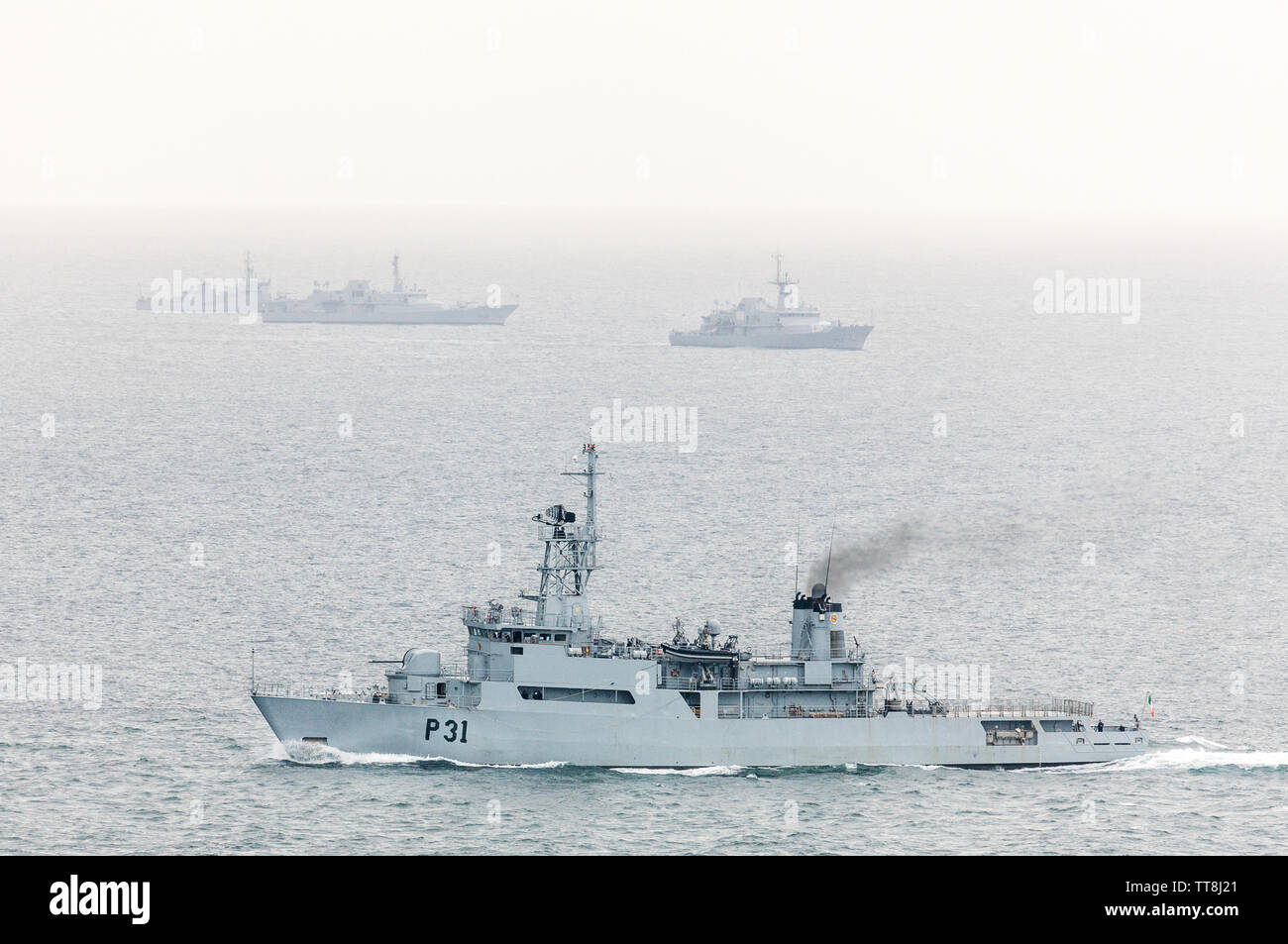 Crosshaven, Cork, Ireland. 14th June, 2019. Naval Vessels, LÉ Eithne ...