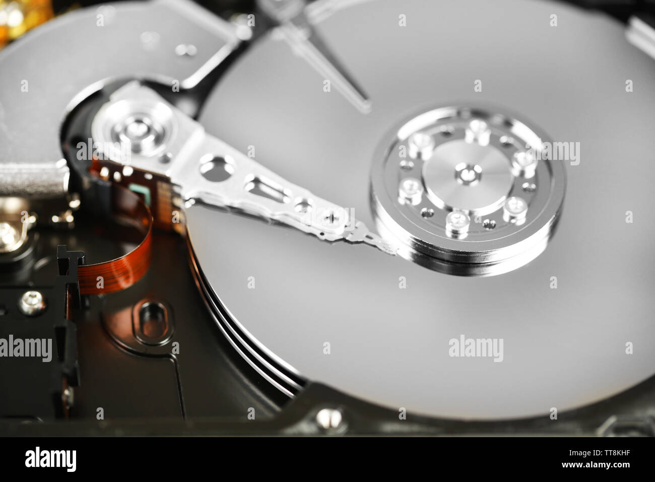 Hard disk head crash hi-res stock photography and images - Alamy