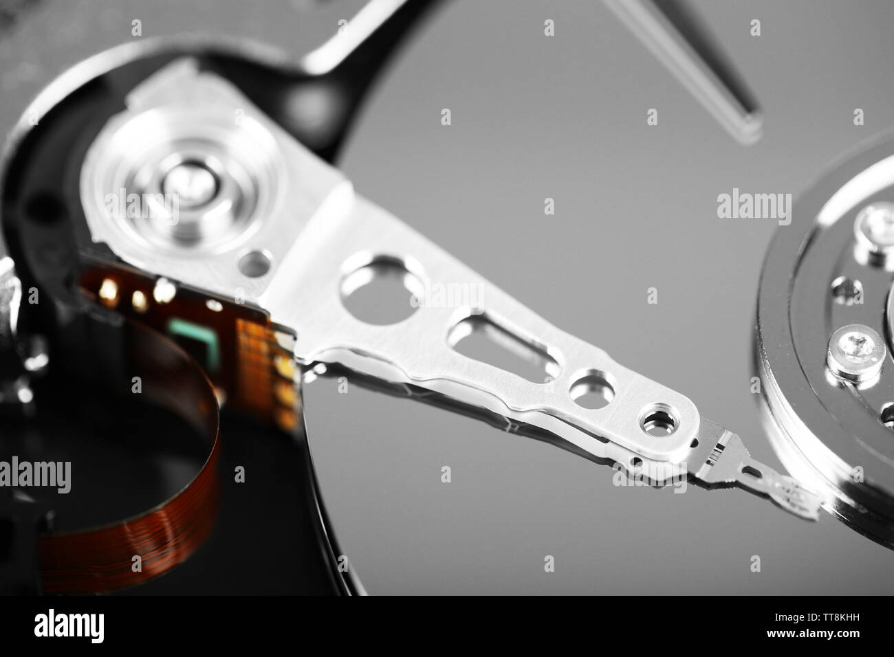 Hard disk head crash hi-res stock photography and images - Alamy