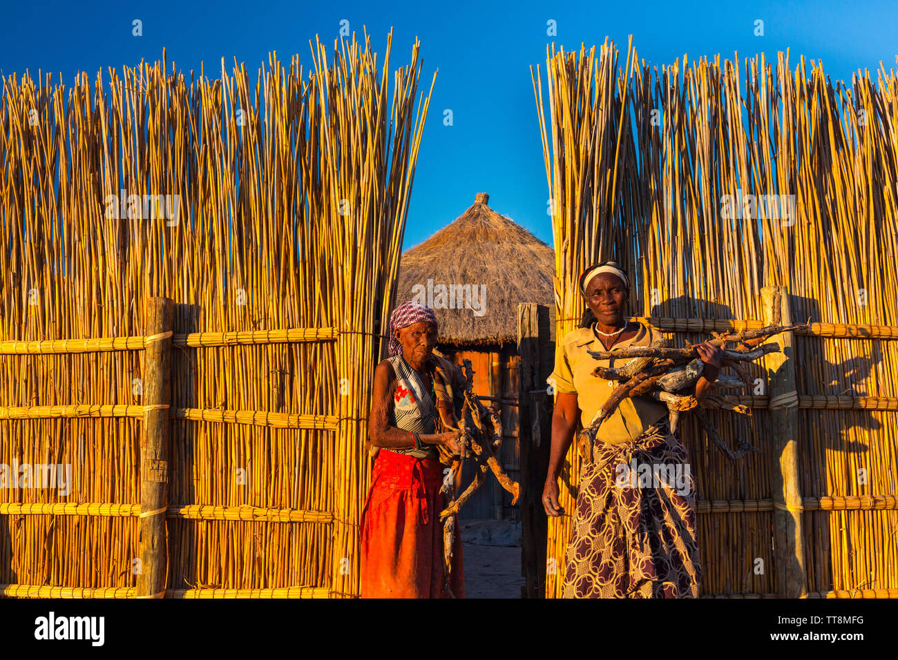 Okavango people, Okavango Delta, Botswana, Africa Stock Photo - Alamy
