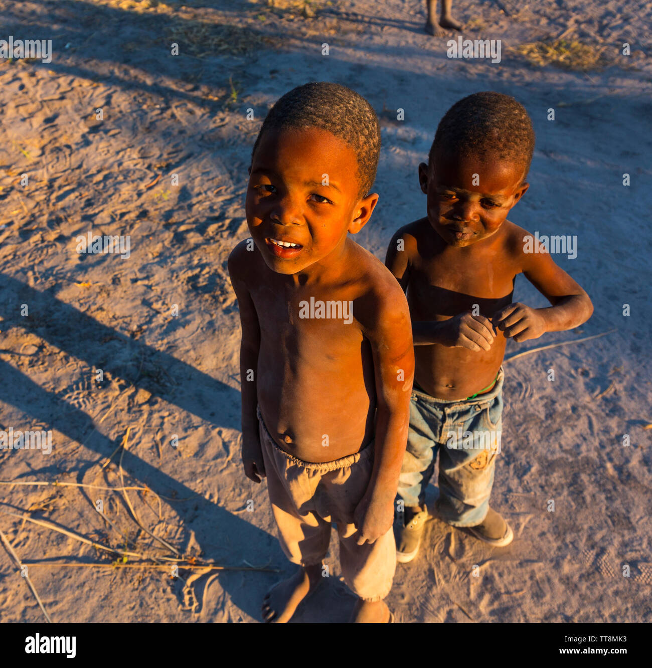 Okavango people, Okavango Delta, Botswana, Africa Stock Photo - Alamy